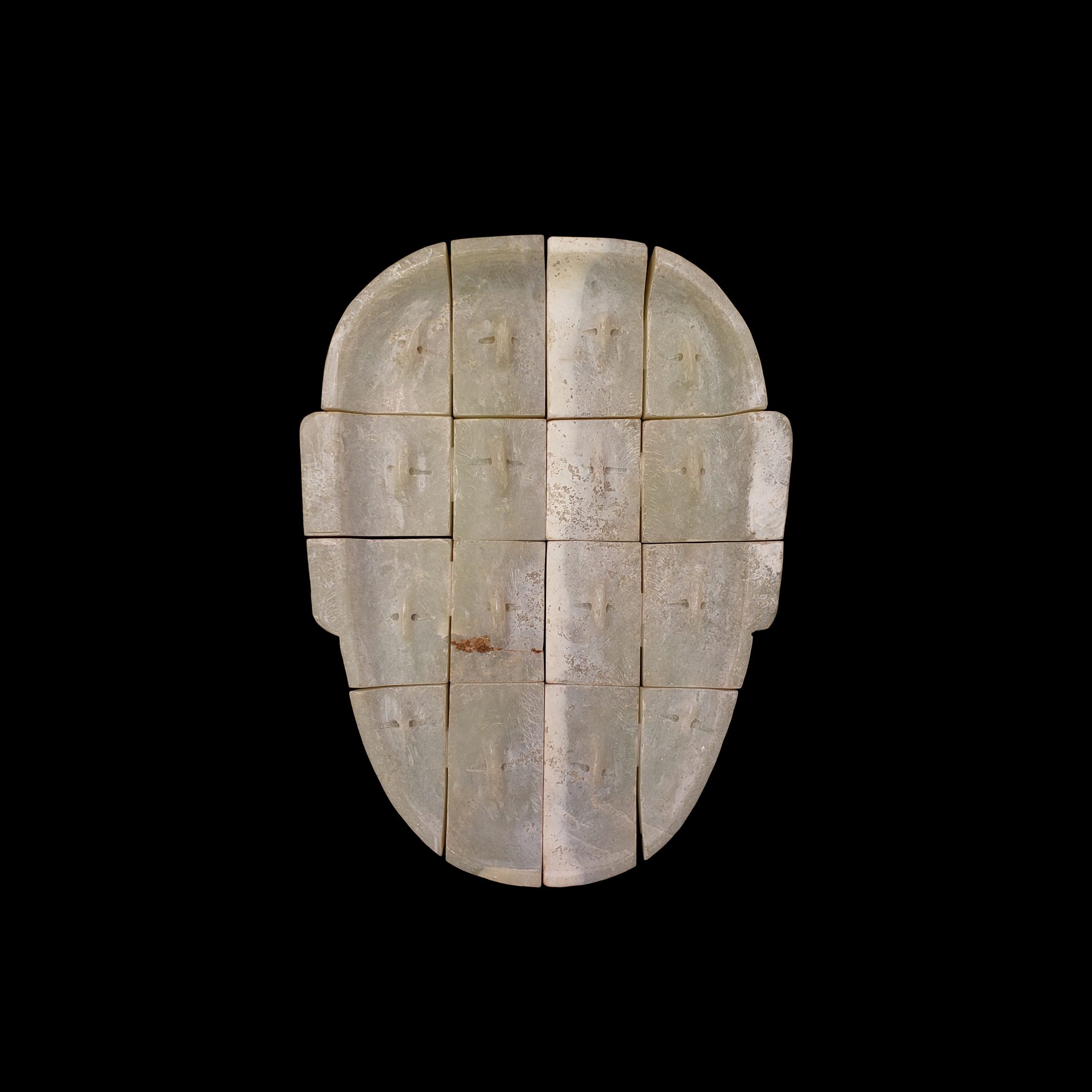 Liao Burial Mask (Mr.) - S. Bernstein & Co. Jade & Oriental Art
