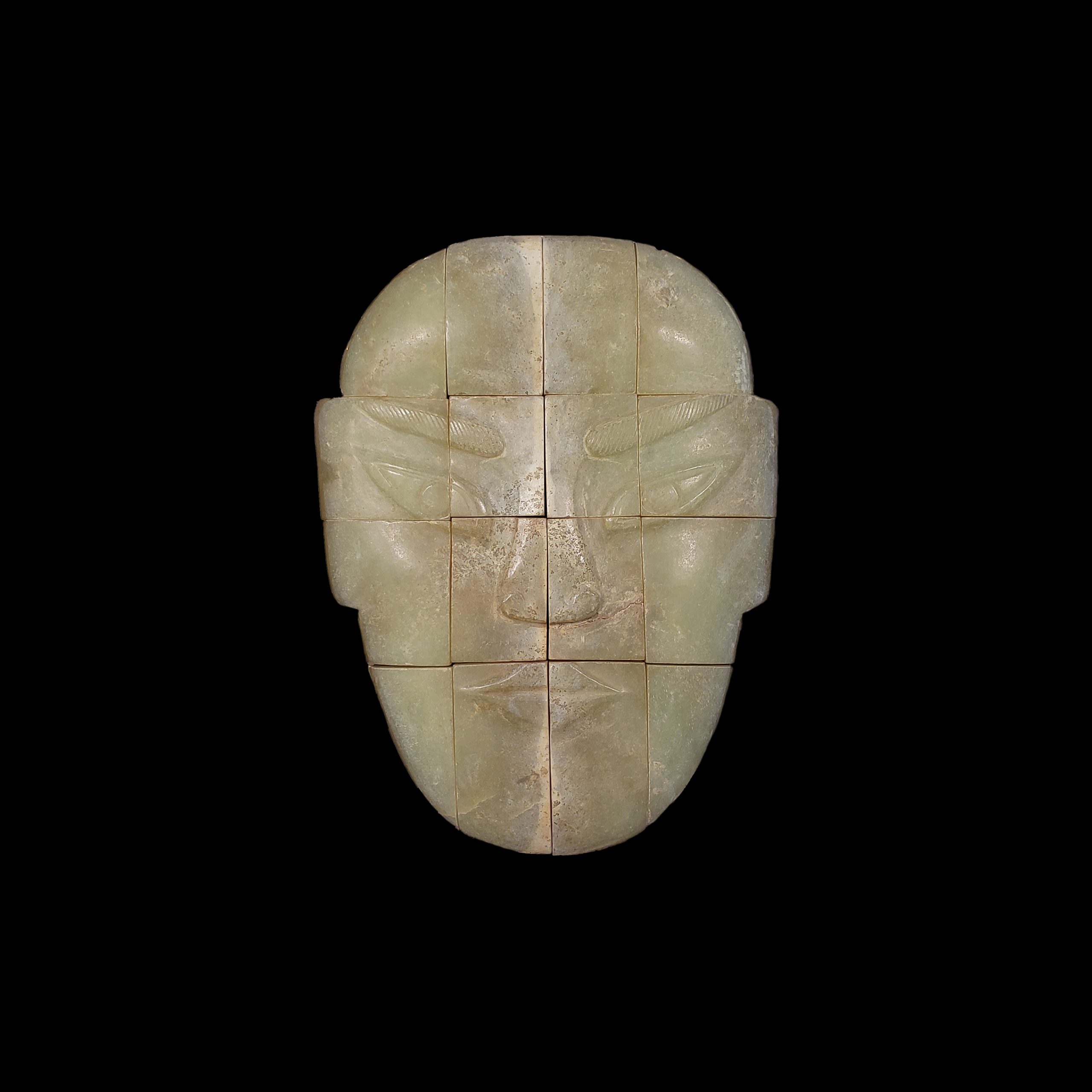 Liao Burial Mask (Mr.) - S. Bernstein & Co. Jade & Oriental Art