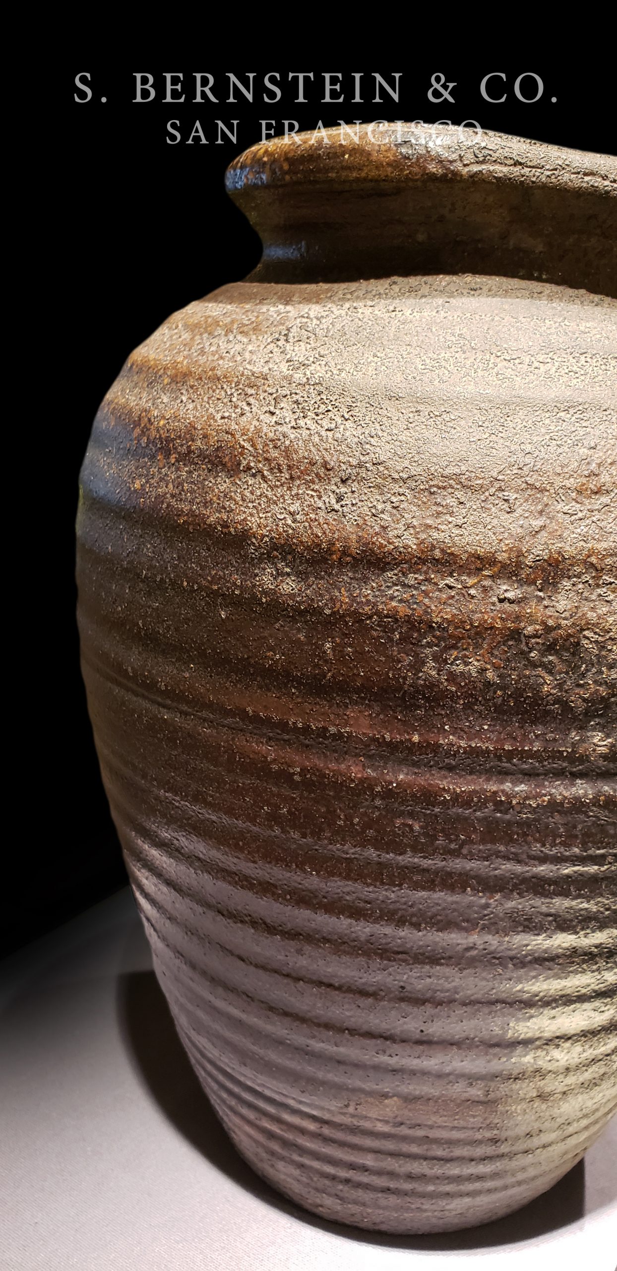 Ko-Bizen Ware Water Pot - S. Bernstein & Co. Jade & Oriental Art