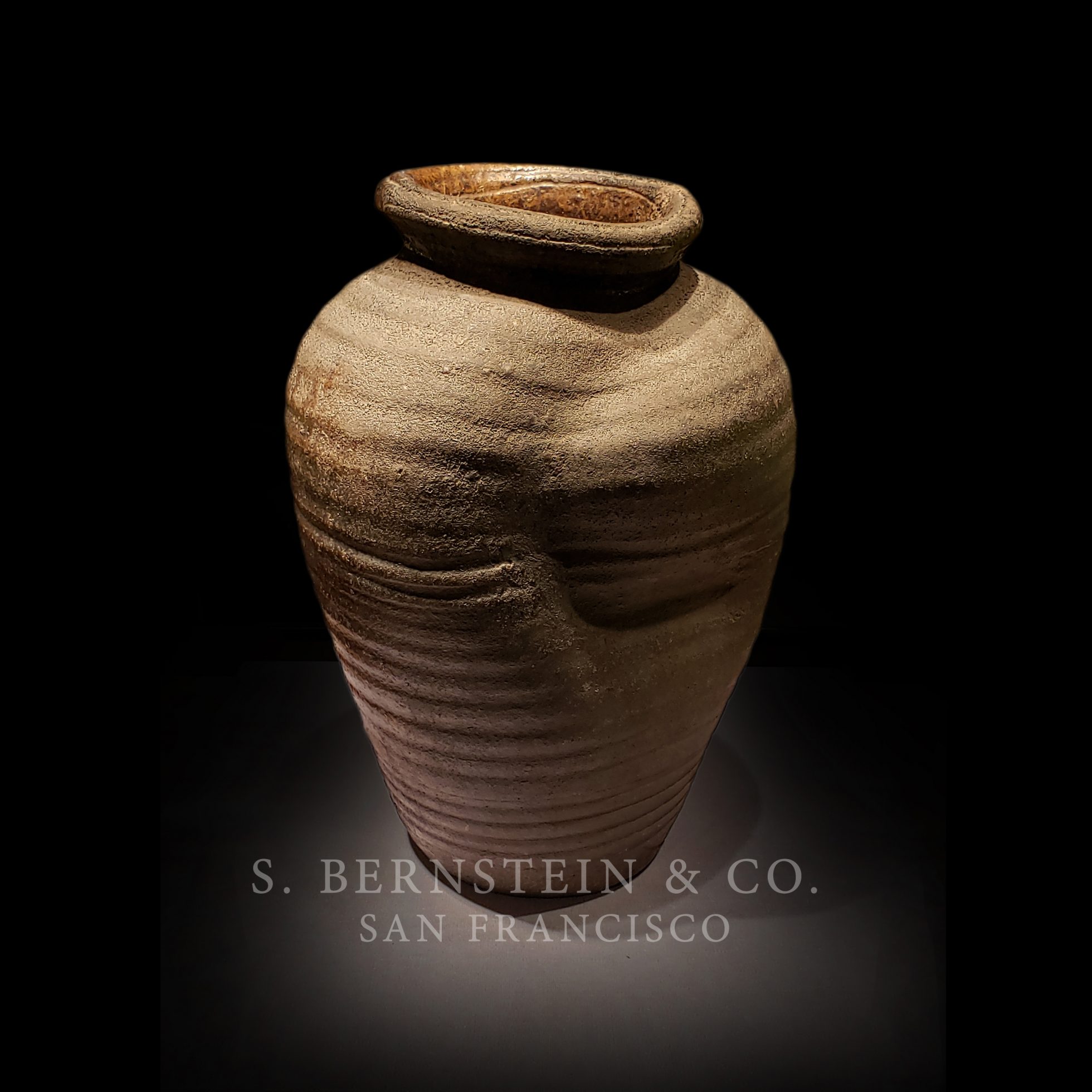 Ko-Bizen Ware Water Pot - S. Bernstein & Co. Jade & Oriental Art