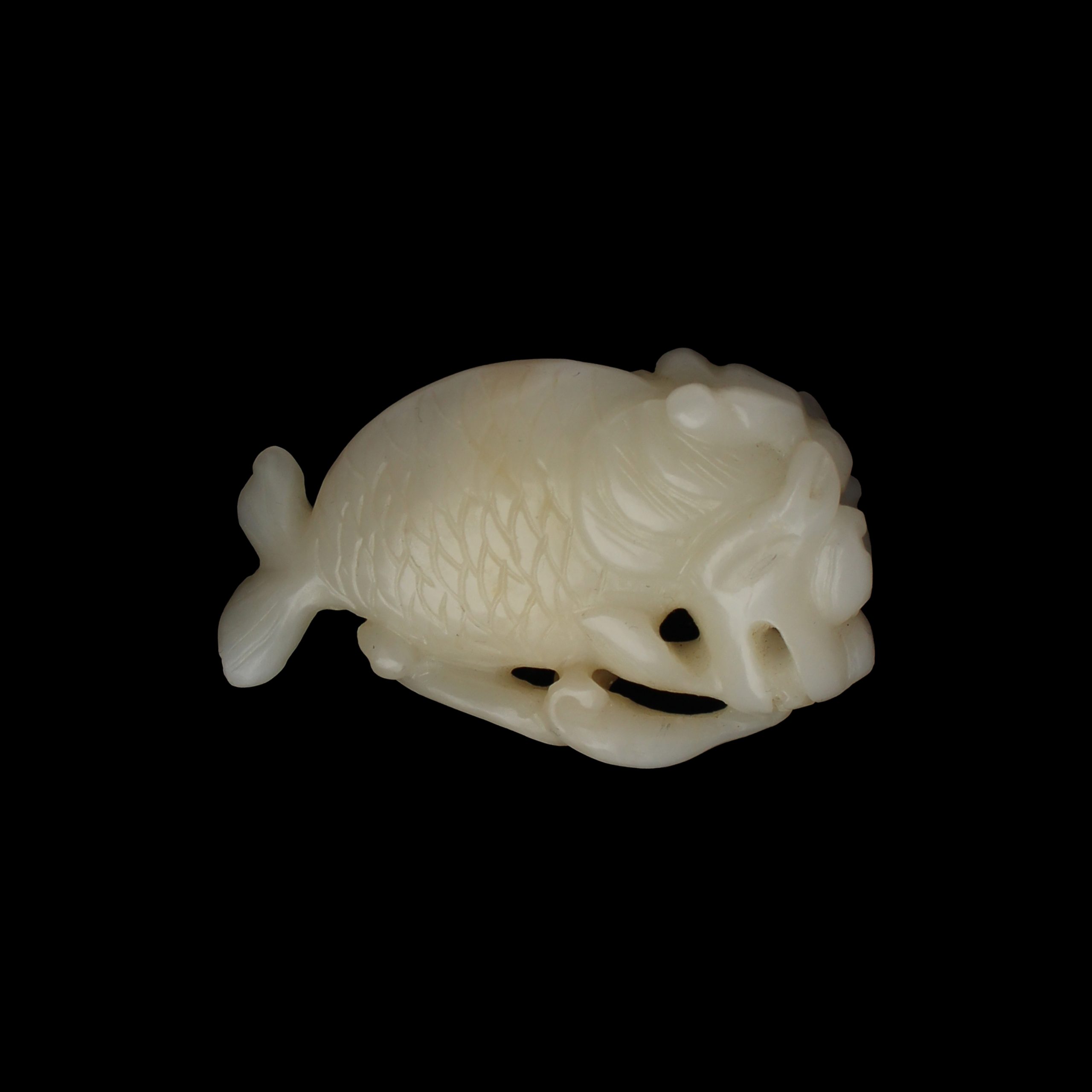 Carp Transforming Into a Dragon - S. Bernstein & Co. Jade & Oriental Art